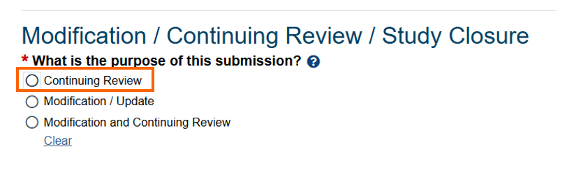Submit a Study Closure - Research Support